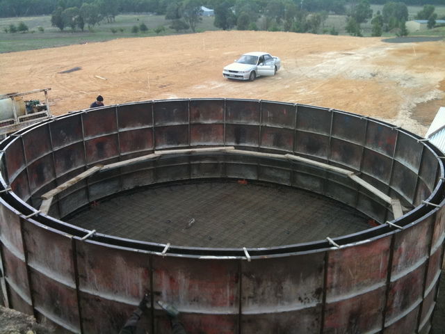 Gallery | J & S Armstrong Concrete Water Tanks